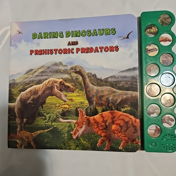 unknown | Toys | Daring Dinosaurs And Prehistoric Predators Board Book ...